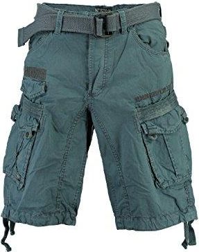 Geographical Norway Bermuda Homme Panoramique Color Bleu-Taille - XL