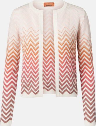 Missoni Cardigan aus H&auml;kelstrick