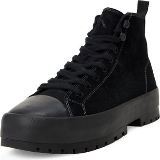 Calvin Klein Jeans Herren Lugged Hybrid High Laceup AUTH YM0YM01092 Sneaker, Schwarz (Triple Black), Gr&ouml;&szlig;e 40, Black Triple Black, 40 2/3 EU