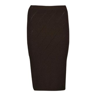 Prada Wollrock - - Skirts - Damen - Braun - M