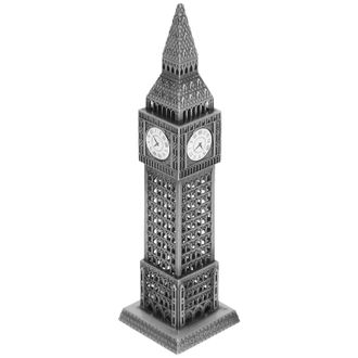 Artibetter Gro&szlig;e Glockenturm Modell Metall Deko Geb&auml;ude Skulptur f&uuml;r Zuhause Kompakte Feine Handwerkskunst Romantische Atmosph&auml;re Schlafzimmer Wohnzimmer Dekorat