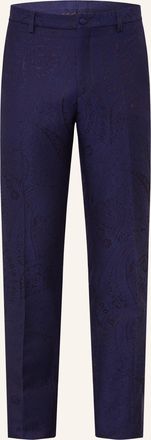 Etro Etro Jacquard-Hose Regular Fit blau