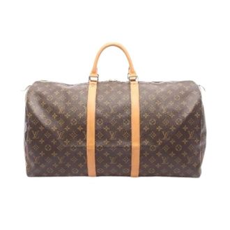 Louis Vuitton Pre-owned Keepall 55 Monogram PVC Coated Canvas Boston Bag - unisex - Pre-owned - Brun - Taille: ONE Size