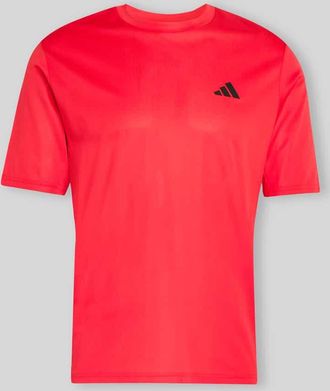 adidas Regular Fit T-Shirt mit Logo-Detail