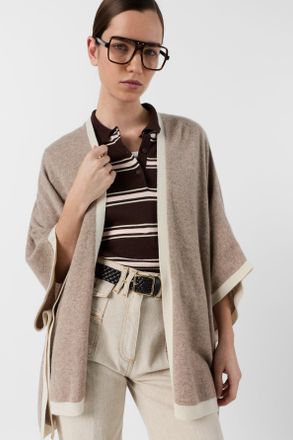 Gerard Darel Poncho en cachemire - LILI - Beige
