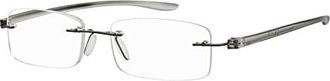 Eyekepper Lunettes de Lecture Légères Sans Monture Homme Femme, Bras Gris 2.75