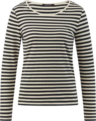 Peter Hahn Rundhals-Shirt 1/1-Arm Peter Hahn beige