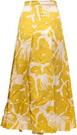 Valentino Garavani Femme, Jupes, Jaune, Taille: 42 FR Jupes