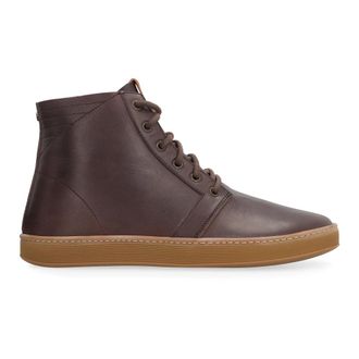 Volta Hohe Ledersneaker - - Shoes - Herren - Braun - 42 EU