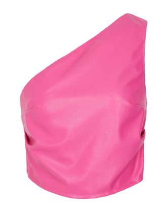 8 by YOOX ONE-SHOULDER CROP TOP