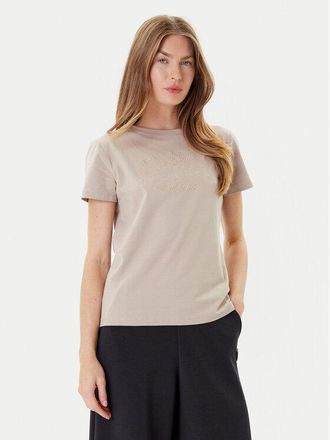 Guess T-Shirt V5YI13 J1314 Beige Regular Fit