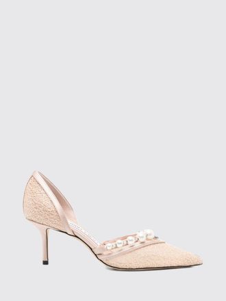 Jimmy Choo London Aurelie Pumps aus Spitze mit Perlen und Kristallen