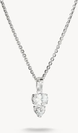 Thomas Sabo Halskette aus Sterlingsilber mit Details in Wei&szlig;