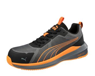 Puma Safety Slide Low S1PS Sicherheitsschuh ESD - atmungsaktiv, metallfrei, vegan - rutschfeste Arbeitsschuhe mit Fiberglaskappe - Größe 47 - Damen & Herre