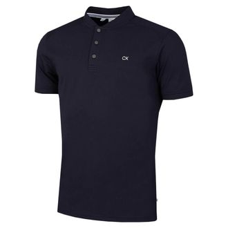 Calvin Klein Herren-Poloshirt mit Blade-Kragen - Marine - XXXXXL