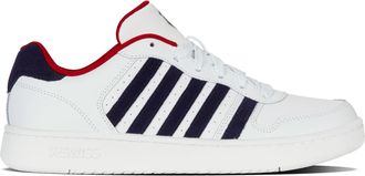 K-Swiss Court Palisades Herren Turnschuh, Peacoat White White, 44.5 EU