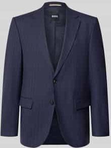 HUGO BOSS Regular Fit Anzug Sakko mit Schurwoll-Anteil Modell Jasper