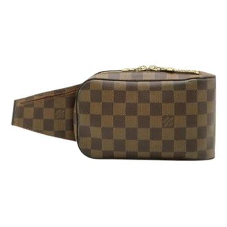 Louis Vuitton Pre-owned Damier Geronimos G&uuml;rteltasche - - Pre-owned - Damen - Braun - ONE SIZE