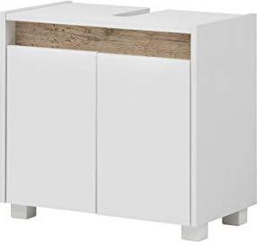Schildmeyer Waschbeckenunterschrank 146316 Cosmo, 57 x 54,5 x 33 cm (BxHxT), weiß