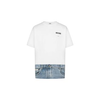 Moschino unisex, Oberteile, Wei&szlig;, XLGr&ouml;&szlig;e