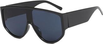 Generic Lunettes De Soleil Rétro Carrées À Grande Monture For Hommes Et Femmes Lunettes De Soleil Polarisées For Lextérieur, La Conduite, Les Déplacements, Le