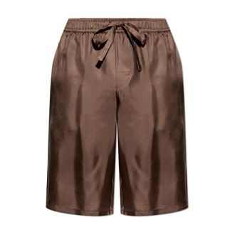 Dolce & Gabbana Seidenshorts - - Shorts - Herren - Braun - L