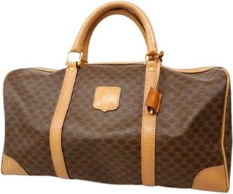 Celine unisex, Pre-owned, Brun, Taille: ONE Size Sac Week-end en plastique Pre-owned