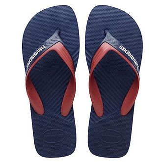 Havaianas Mens Dual Flip-Flop, Navy Blue Navy Blue, 4.5/5 UK