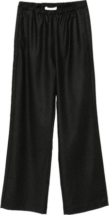 R&oacute;he Elasticated-waist Wide-leg Trousers