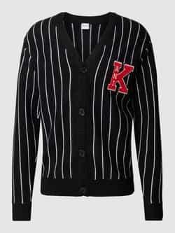Karl Kani Cardigan mit Streifenmuster Modell KK Retro