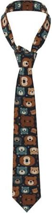 Generic Cravate Ours Mignon Confortable Necktie &Eacute;troit Cravate DAffaires Pour Mariage Affaires C&eacute;l&eacute;brations