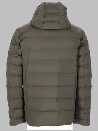 Monobi Hooded Padded Jacket - Green