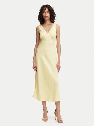 French Connection Coctailkleid Bernice 719F8 Hellgelb Regular Fit