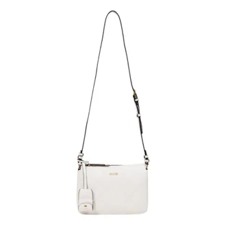 Liu Jo Femme, Sacs, Blanc, Taille: ONE Size Sac bandoulière matelassé avec détails dorés