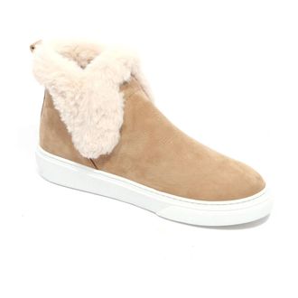 Hogan Wildleder Slip On Winterstiefel - - Shoes - Damen - Beige - 36 EU