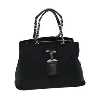 Prada Pre-owned Nylon totes - - Pre-owned - Damen - Schwarzk - ONE SIZE