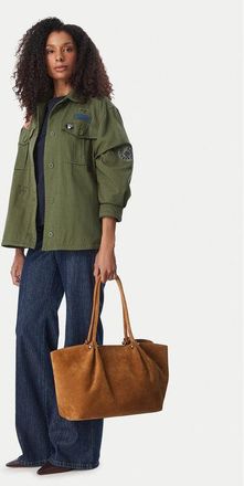 Max Mara Handtasche Kapesi 2625516165 Hellbraun