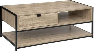 5five Simply Smart 5five Simply Smart - Table basse aliaj effet ch&ecirc;ne naturel - 5five
