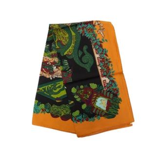 Herm&egrave;s Pre-owned Le Paradis du Roy Scarf - Femme - Pre-owned - Multicolore - Taille: ONE Size