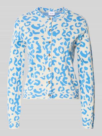 Vila Regular Fit Cardigan mit Viskose-Anteil Modell Mayas