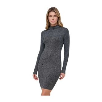 Michael Kors Femme, Robes, Gris, Taille: 44 FR Knitted Robes