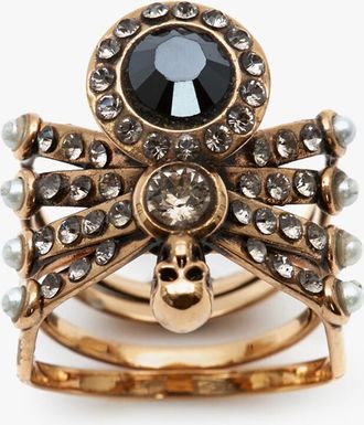 Alexander McQueen Spinnenring - Item 855421J160K8490