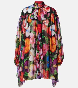Dolce & Gabbana Bluse aus Seidenchiffon