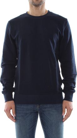 Jack & Jones Herren Regular Fit Pullover JJEHOLMEN SWEAT CREW NECK NOOS 12136886,,, Einfarbig,, Gr. X-Small, Blau (Navy Blazer Fit: Reg Fit)