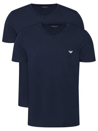 Emporio Armani T-Shirt-Set EM000392 AF14132 MB143 Dunkelblau Regular Fit