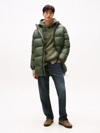 Tommy Jeans Steppjacke TJM ESSENTIAL DOWN PARKA Daunenjacke, &Uuml;bergangsjacke mit Kapuze