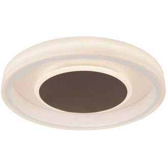 ETC Shop Etc-shop - Plafonnier led cct Plafonnier t&eacute;l&eacute;command&eacute; dimmable, blanc froid 6500 lumi&egrave;re du jour, 40 watts 2400 lumens 3000-6500 Kelvin, DxH 50x9 cm