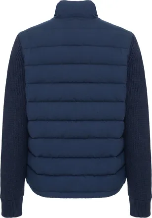 Colmar Hybrid Quilted Down Jacket - Navy