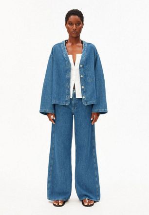 Armedangels Jeansjacke LINO BLEND Leinen-Mix Oversized Fit
