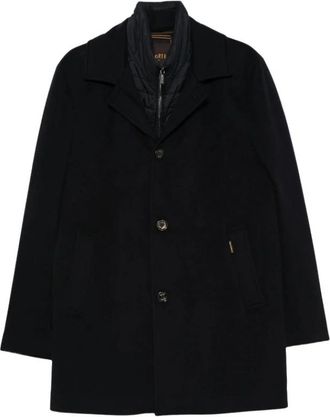 Moorer Monferrato Mantel - - Coats - Herren - Blau - 2XL